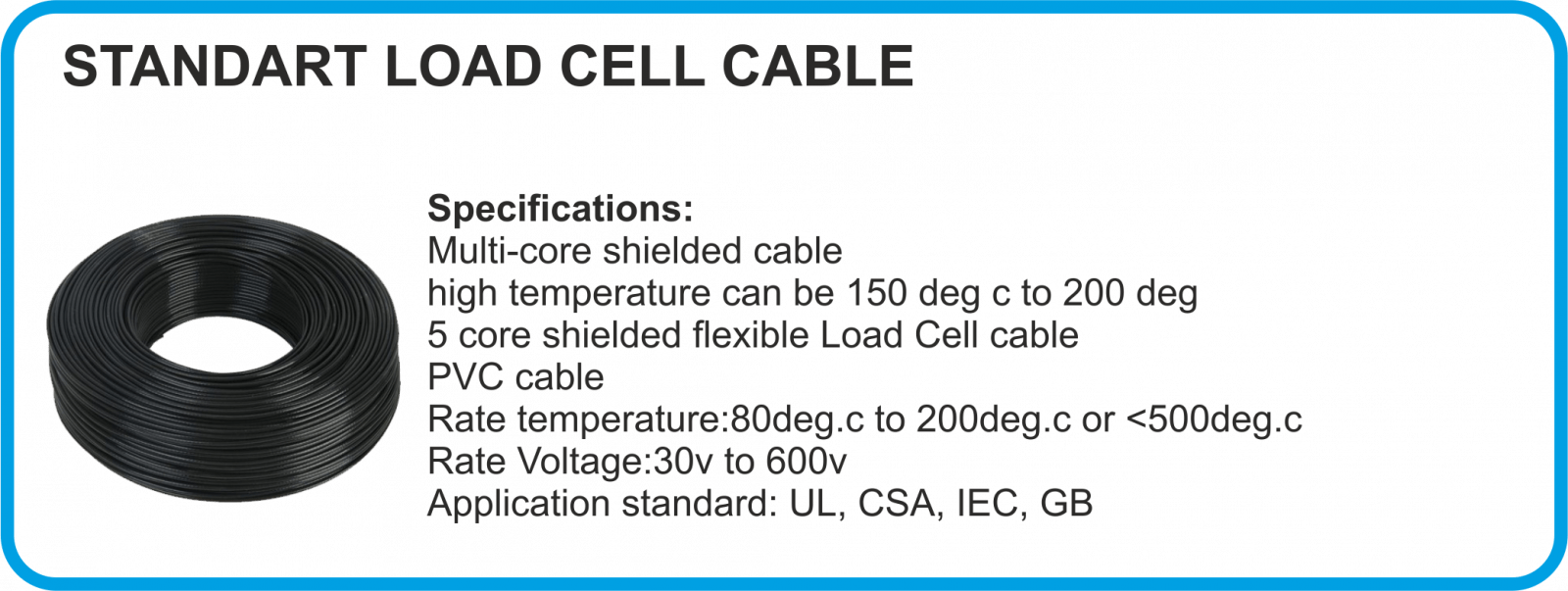 Load Cell Cable - KOBASTAR